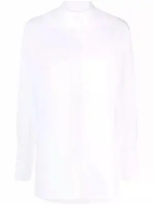 MILA SCHON Band Collar Shirt