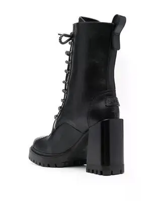 Furla 95mm Leather Hiking Boots