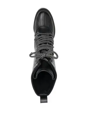 Furla 95mm Leather Hiking Boots