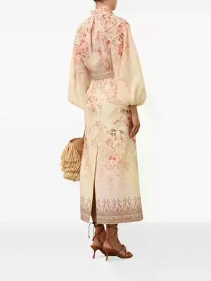 Zimmermann Illuminate Pencil Midi Skirt