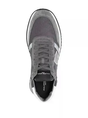 Philippe Model Tropez 2.1 Lace-up Sneakers - Grey