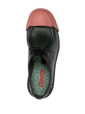Camper Junction Contrasting-toecap Brogues - Black