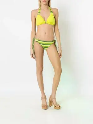 AMIR SLAMA Striped Bikini Set