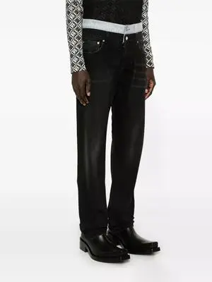 VTMNTS Layered Effect Cotton Jeans