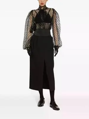 Dolce & Gabbana High-waisted Straight Skirt