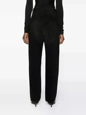 AREA Crystal Slit Tapered Leg
