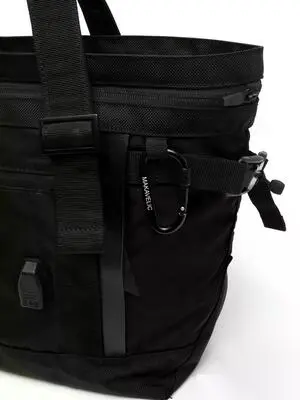 MAKAVELIC Logo-patch Strap-detail Tote Bag