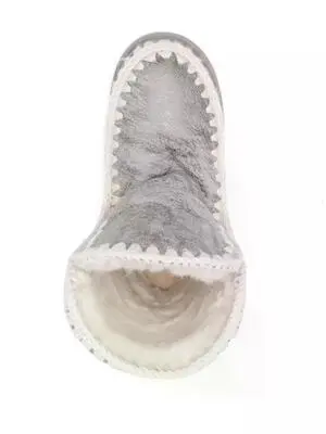 Mou 24 Leather Boots - Grey