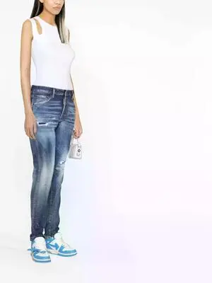Dsquared2 Distressed-finish Denim Jeans