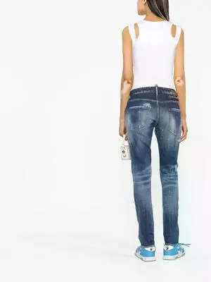 Dsquared2 Distressed-finish Denim Jeans