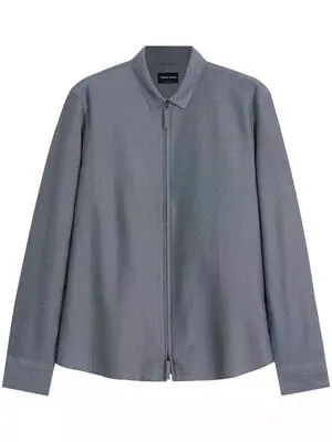Giorgio Armani Chevron-pattern Shirt