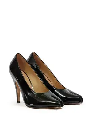 MAISON MARGIELA Tabi 110mm Patent-leather Pumps - Black