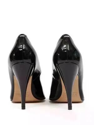 MAISON MARGIELA Tabi 110mm Patent-leather Pumps - Black