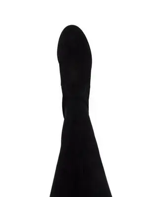 STUART WEITZMAN Tie-fastened Thigh-high Boots - Black