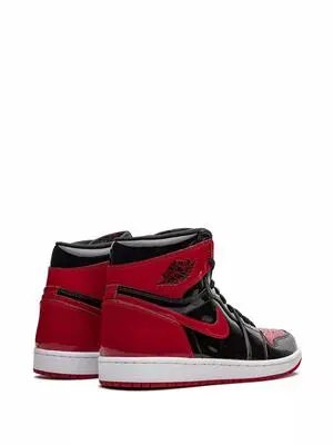 JORDAN 1 Retro High Og Bred Patent Leather Sneakers