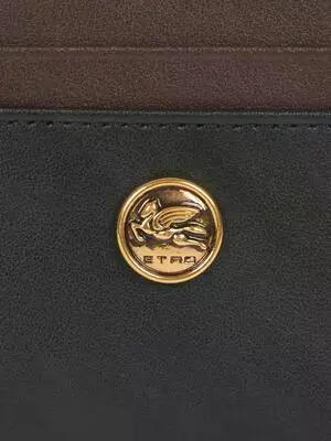 Etro Two-tone Cardholder - Black