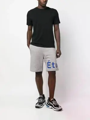 Études Studio Logo-print Organic Cotton Shorts
