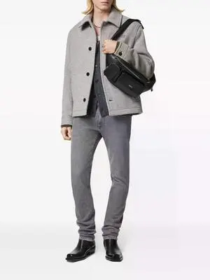 Versace Wool-blend Blouson Jacket