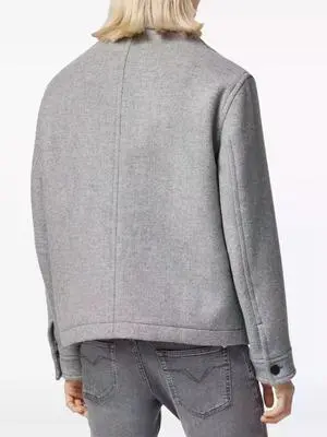 Versace Wool-blend Blouson Jacket