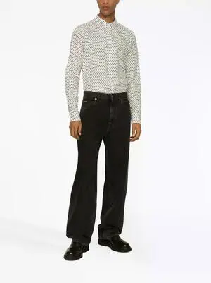 Dolce & Gabbana Dg-print Long-sleeve Shirt