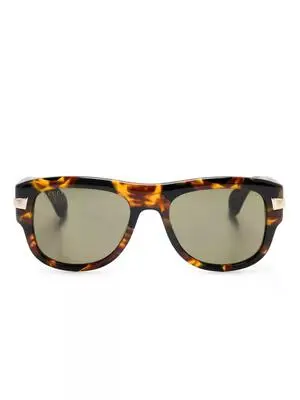 Gucci Square-frame Sunglasses - Brown