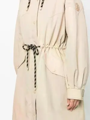 Woolrich Long-line Drawstring Parka Coat