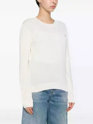 A.p.c. Logo-embroidered Jumper - Neutrals