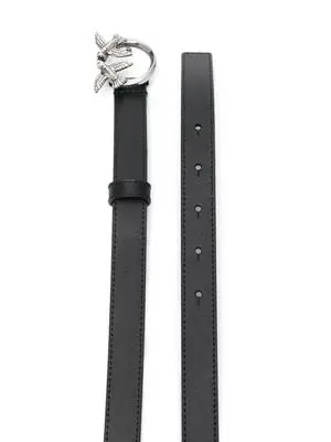 Pinko Love Birds Buckle Belt - Black