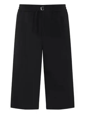 AMI Paris Belted Shorts