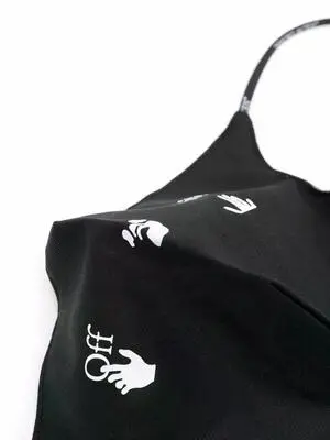 Off-White Swimm Logo-print Face Mask