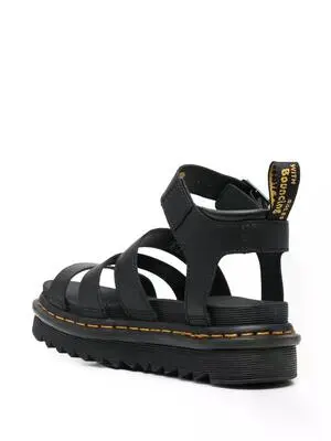 Dr. Martens Blaire Flat Sandals - Black