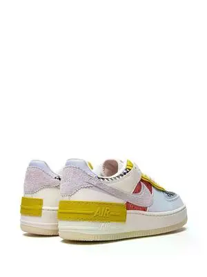 Nike Air Force 1 Shadow Multi-print Sneakers - Blue