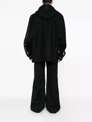Rick Owens Virgin Wool Felted Tour Coat