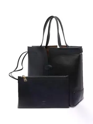 TOD'S Leather Tote Bag - Black