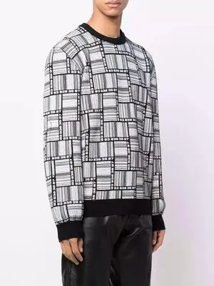VTMNTS Patterned Intarsia Knit Jumper