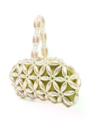 0711 TBILISI Pearl Tote Bag - Yellow
