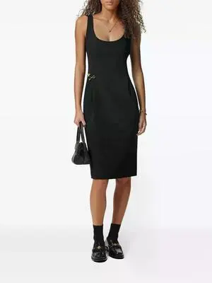 Versace Safety Pin Midi Dress