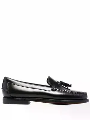 SEBAGO Tassel-detail Leather Loafers - Black