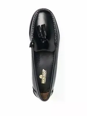 SEBAGO Tassel-detail Leather Loafers - Black