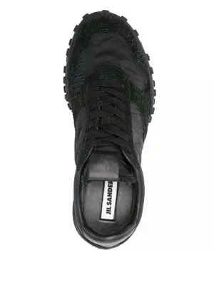 JIL SANDER Moon Sneakers - Black
