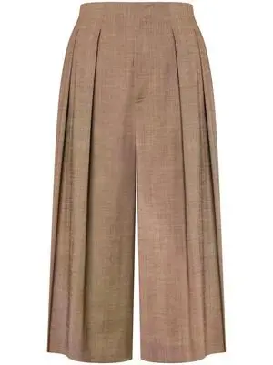 Philosophy Di Lorenzo Serafini Virgin Wool Blend Knee-length Shorts