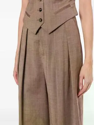 Philosophy Di Lorenzo Serafini Virgin Wool Blend Knee-length Shorts