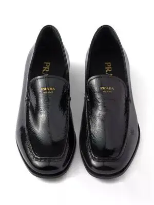 Prada Patent-leather Loafers
