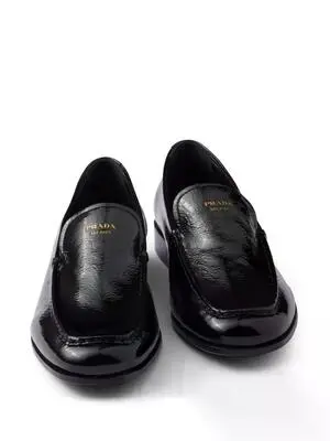 Prada Patent-leather Loafers