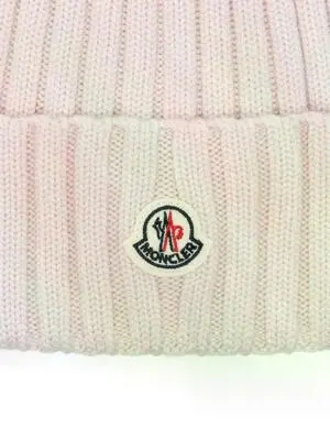 Moncler Wool Beanie Hat