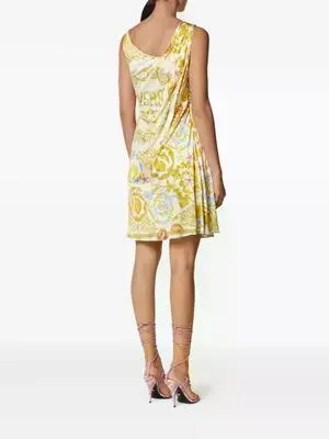 Versace Underwater Barocco Mini Dress