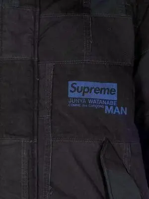 Supreme X Junya Watanabe Patchwork Puffy Jacket - Black