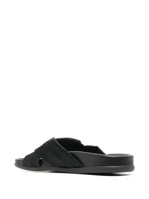 ANCIENT GREEK SANDALS Whitney Open-toe Slides - Black