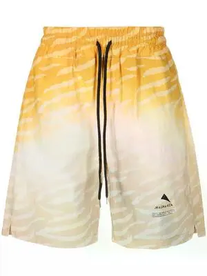 MAUNA KEA Gradient-effect Shorts