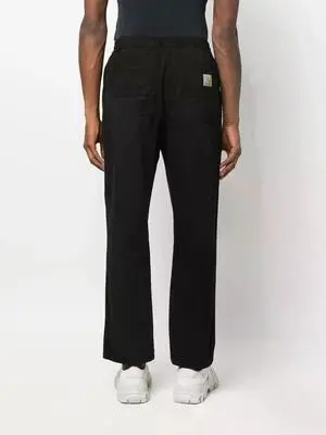 Carhartt Work In Progress Flint Straight-leg Trousers - Black